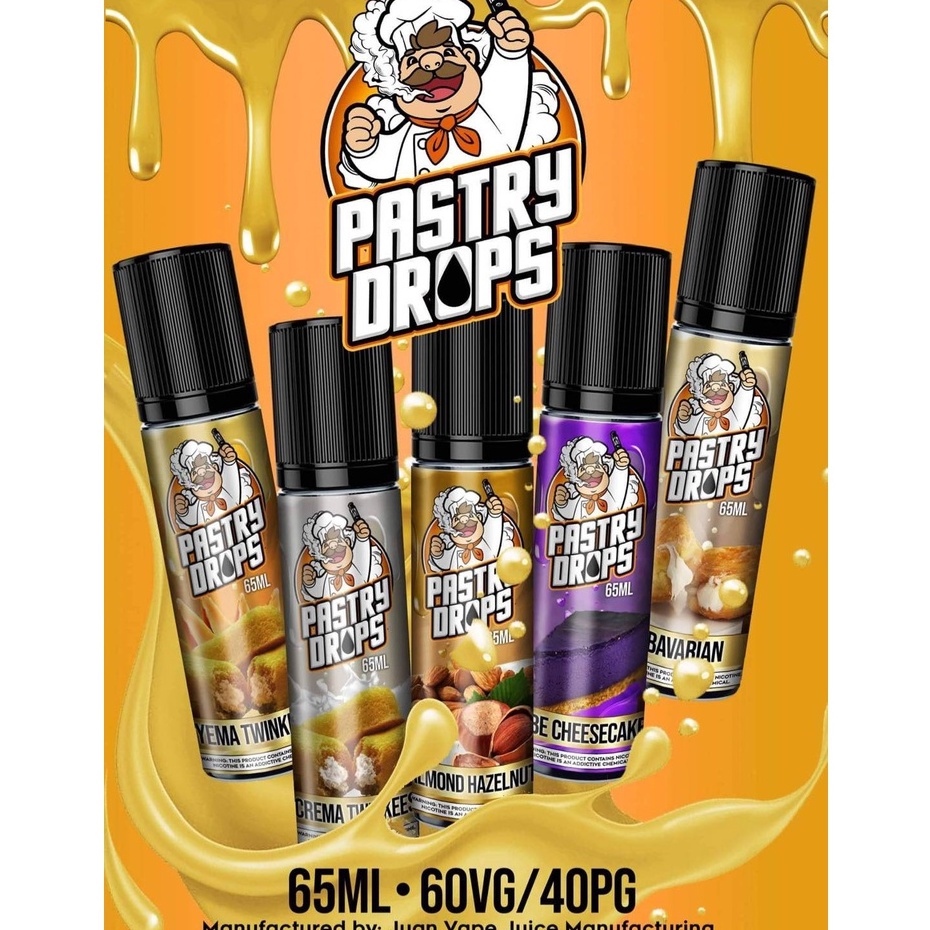 PASTRY DROPS 65ml E-Juice(6mg 24mg) | Lazada PH