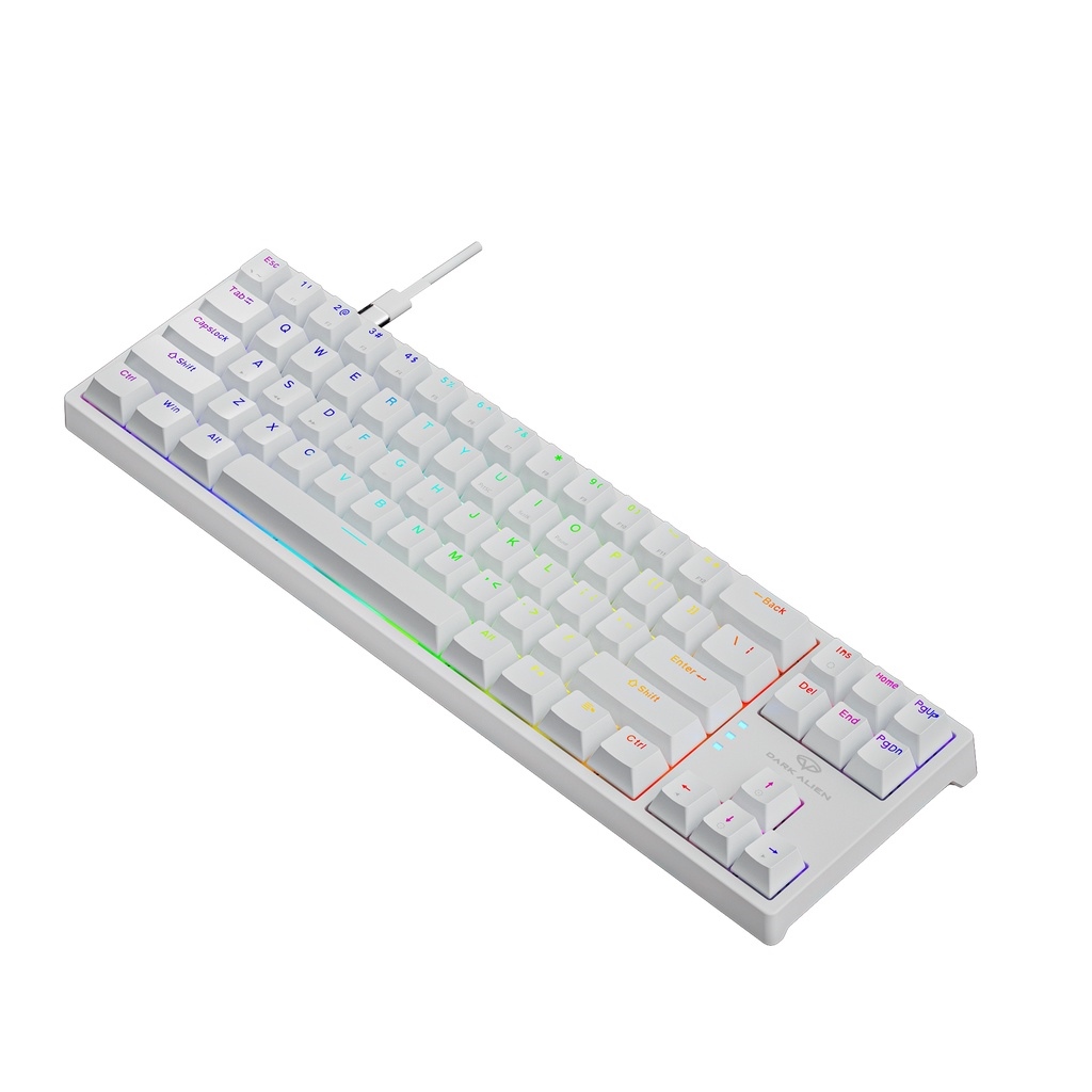 CPSTECH K710 Hot-Swappable Mechanical Keyboard 71 Keys Gamer Colorful ...