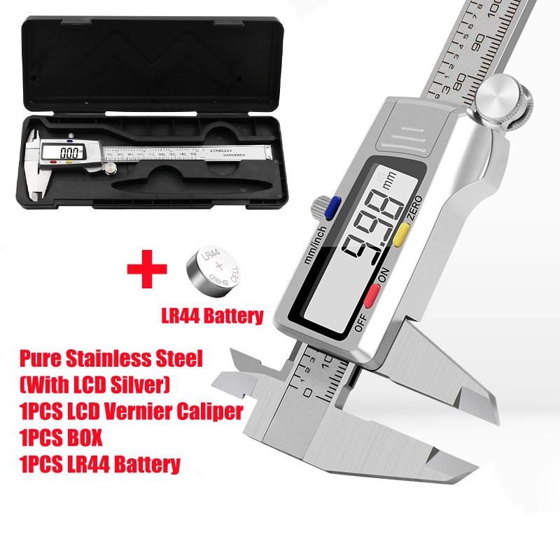 【Ship from Manila】Measuring Tool Stainless Steel Digital Caliper 6 inch ...