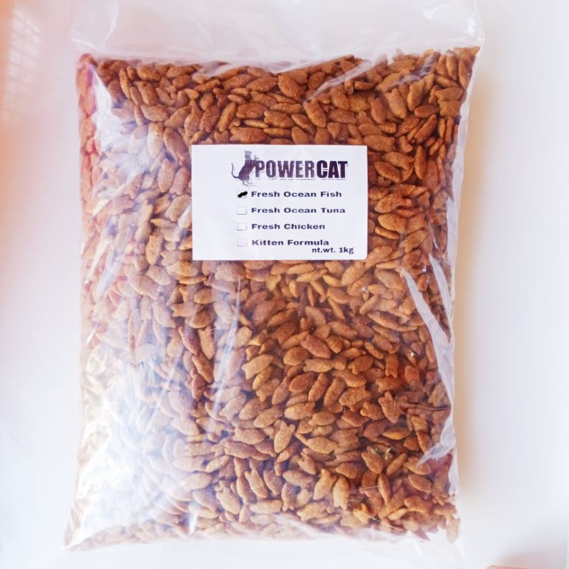 Power Cat Food 1kg pack Power Cat Kitten Formula Powercat Catfood ...