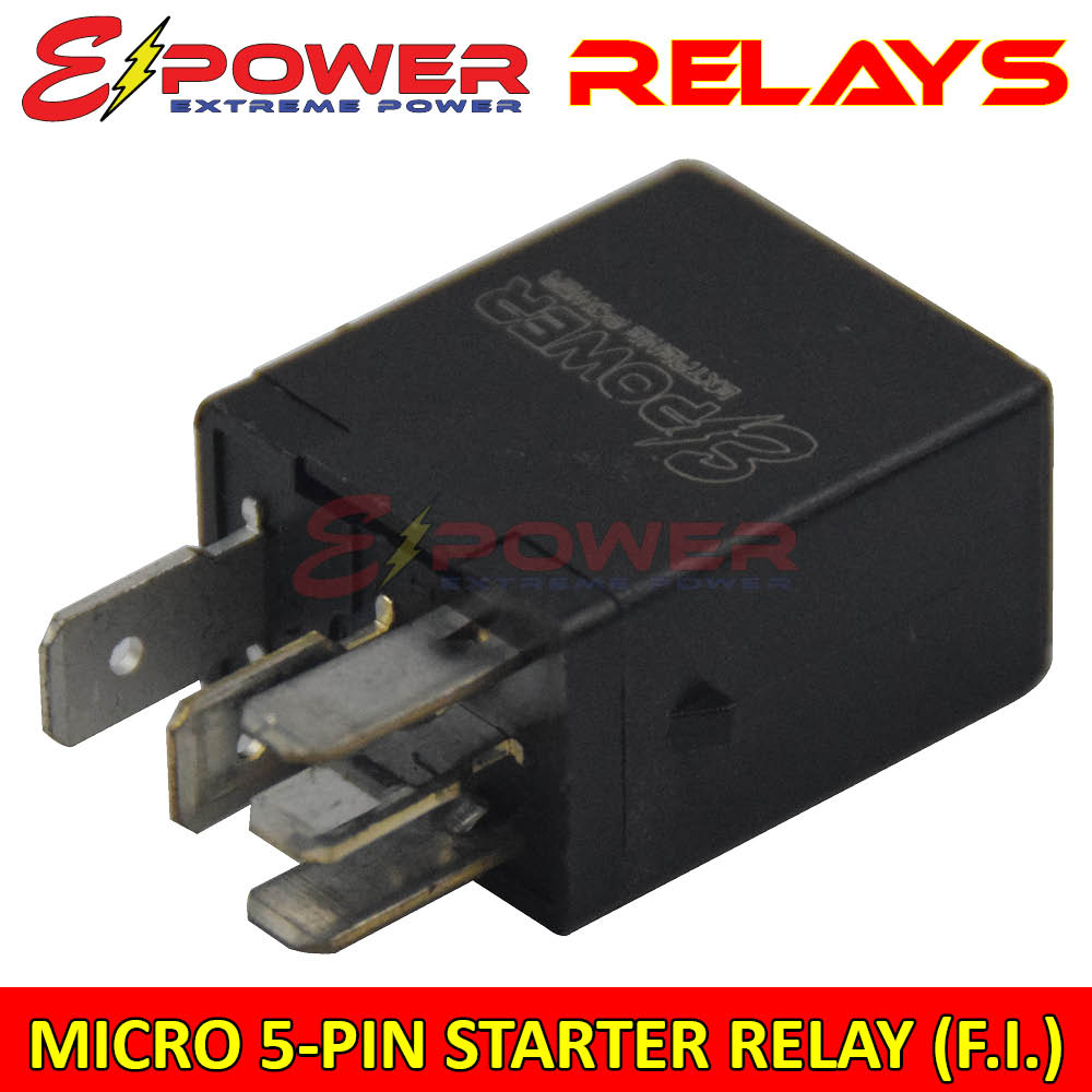 E-Power Micro 5-Pin Starter Relay for Fuel Injection Models | Lazada PH