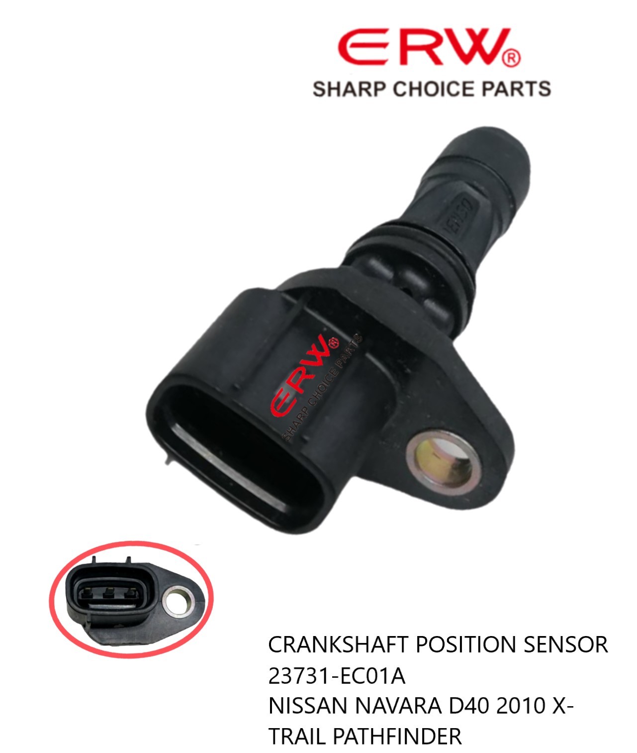CRANKSHAFT POSITION SENSOR ( 23731-EC01A/23731-EC00A) NISSAN NAVARA D40 ...