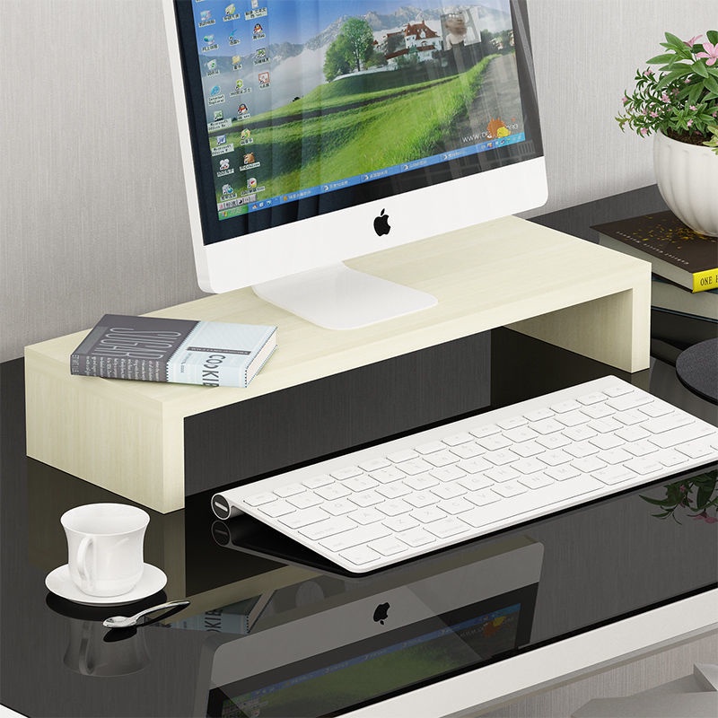Solid Wood Laptop Stand Computer Stand Monitor Stand / Monitor Stand ...