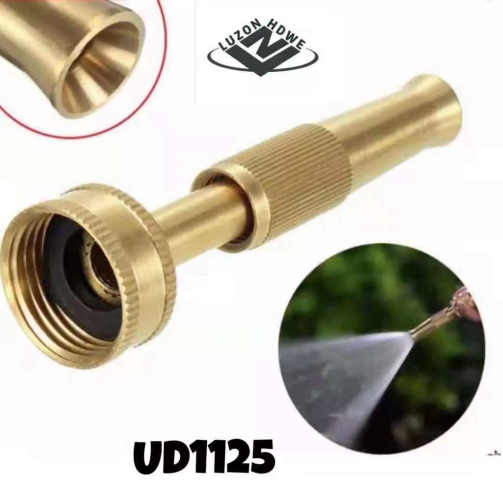 ♪UD1125 Brass Hose Nossle, High Pressure Spray for Garden ,car wash ...