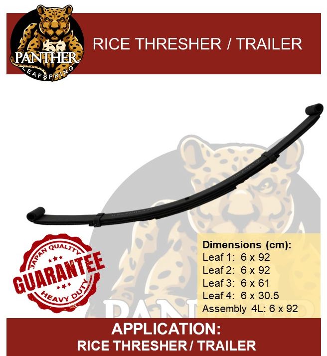 Molye / Leaf Spring for Rice Thresher / Trailer (MATIBAY) | Lazada PH