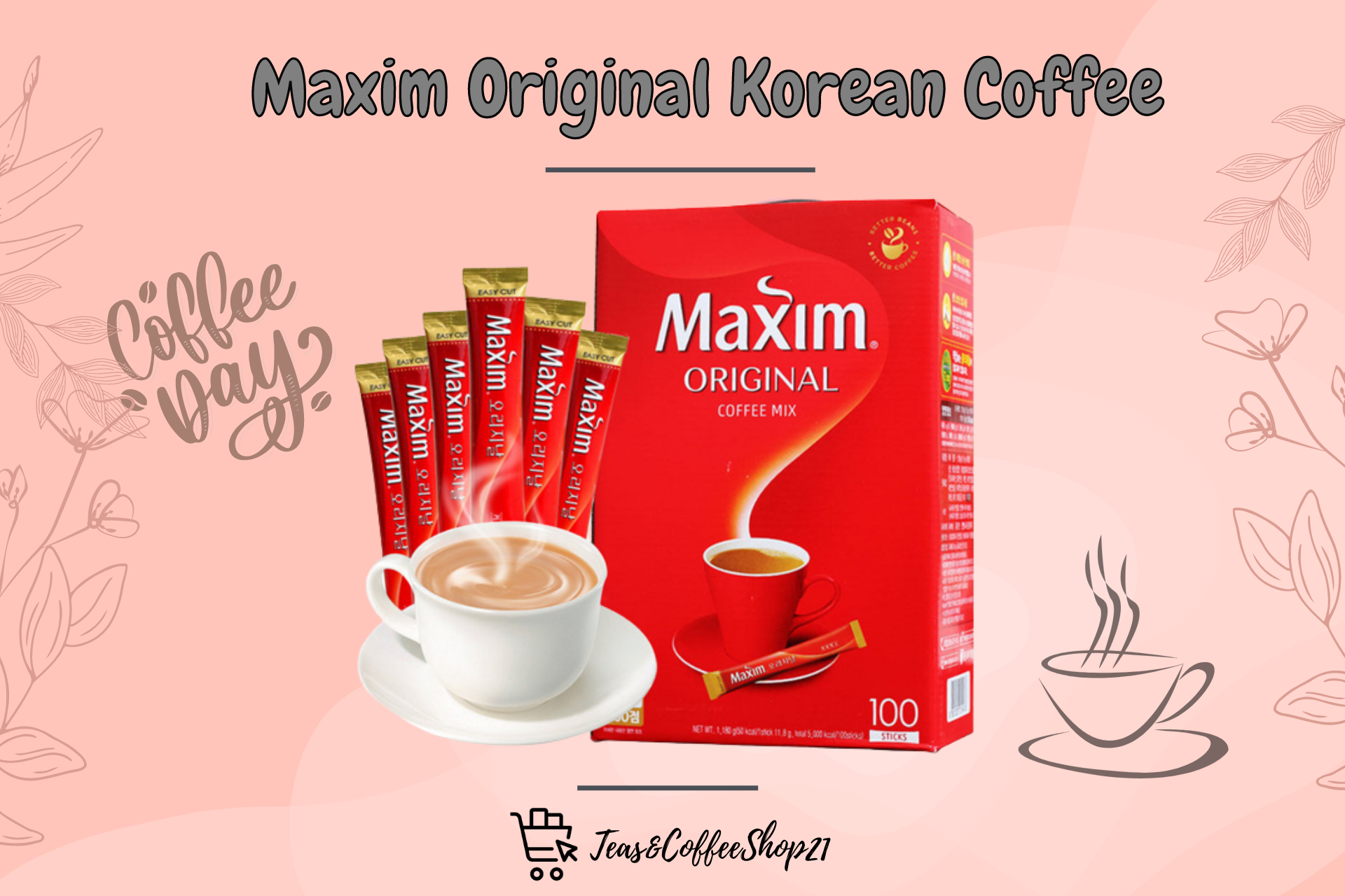 Maxim Original Korean Instant Coffee / sell per pc | Lazada PH