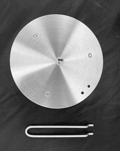 Practical Stainless Steel Induction Cooktop Converter, Heat Diffuser ...