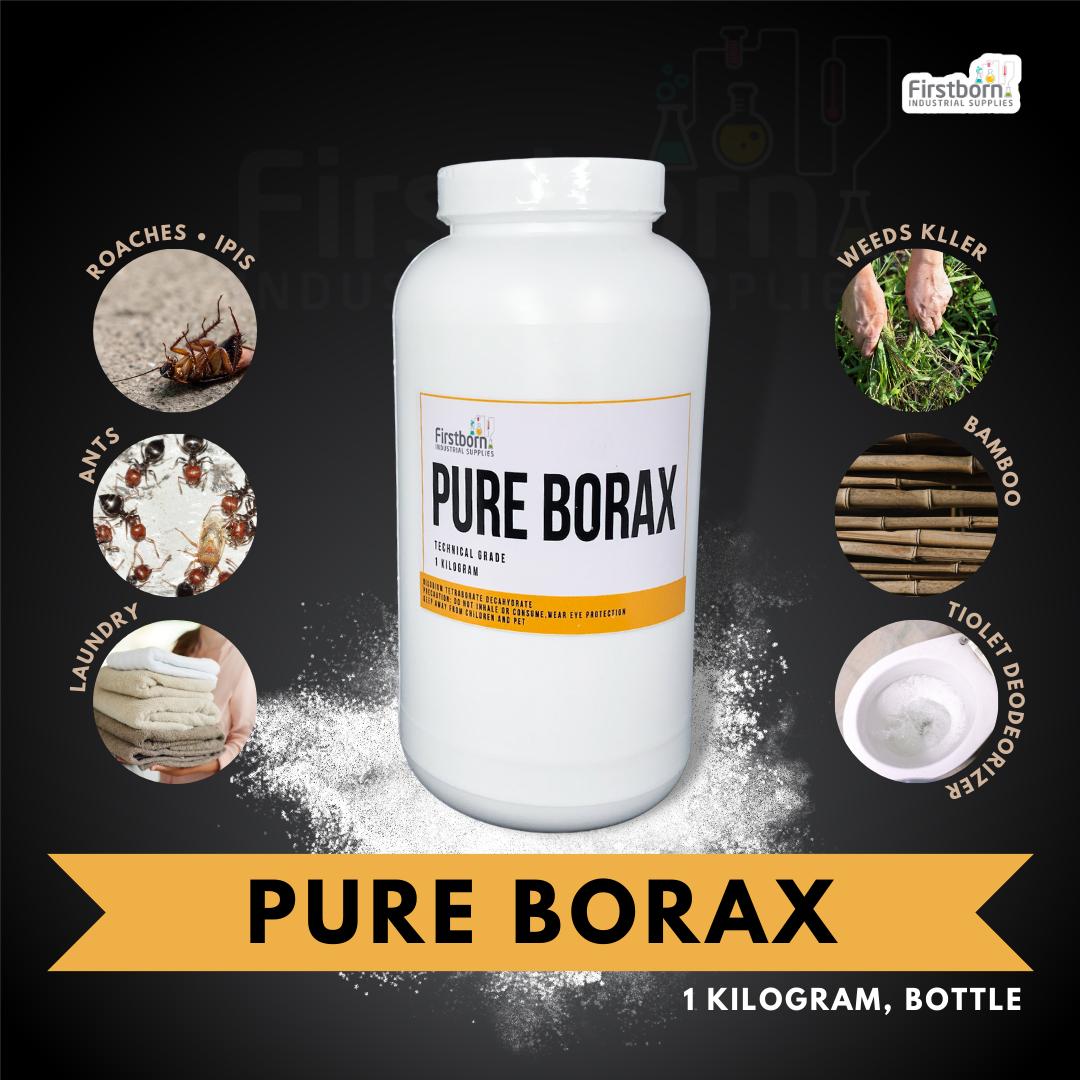 FIRSTBORN Borax Technical Grade, 1 Kilo/bottle All purpose Cleaner ...