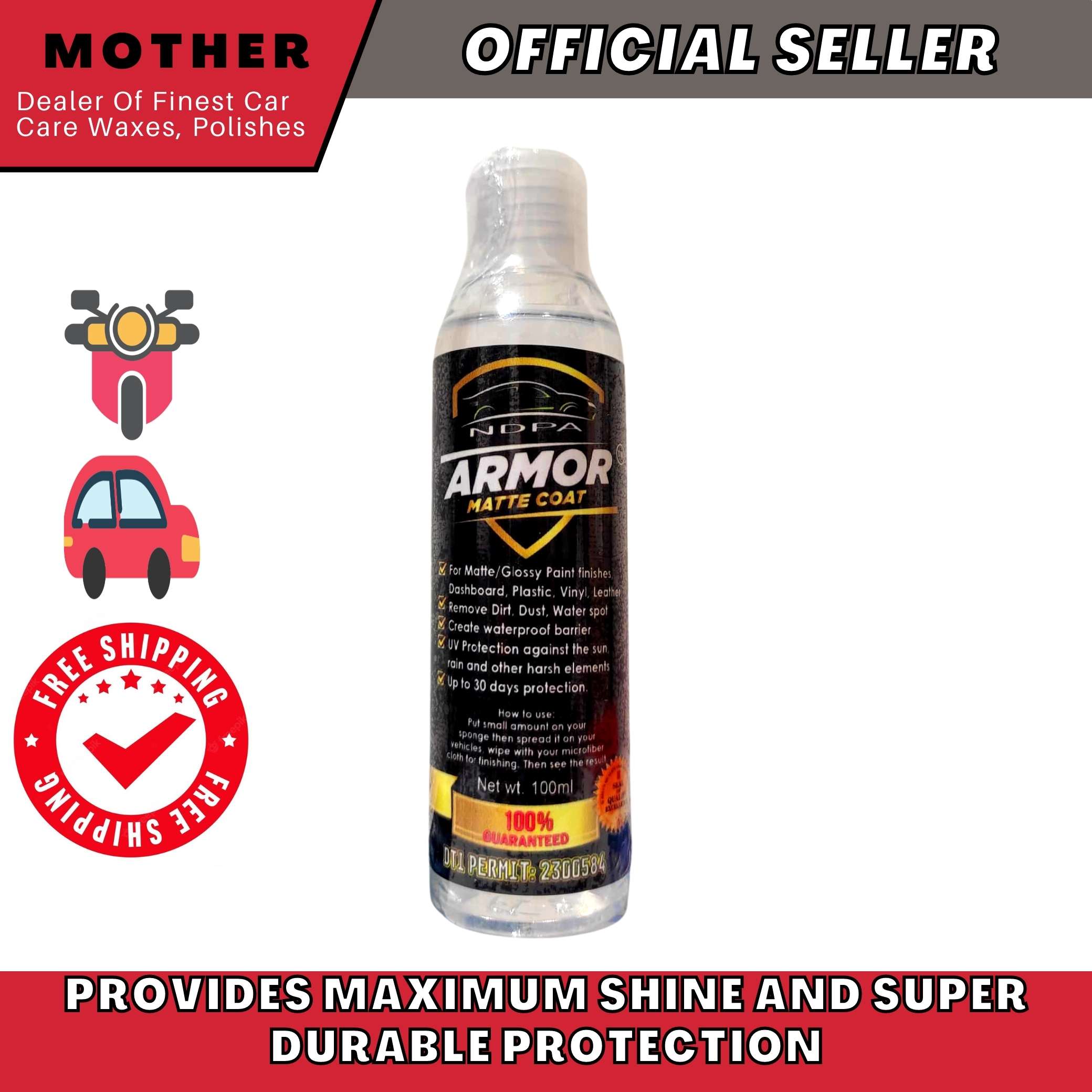 MOTOWOLFS Pampakintab, Pang Linis, Pam Paputi, Ng Motor - Original ...