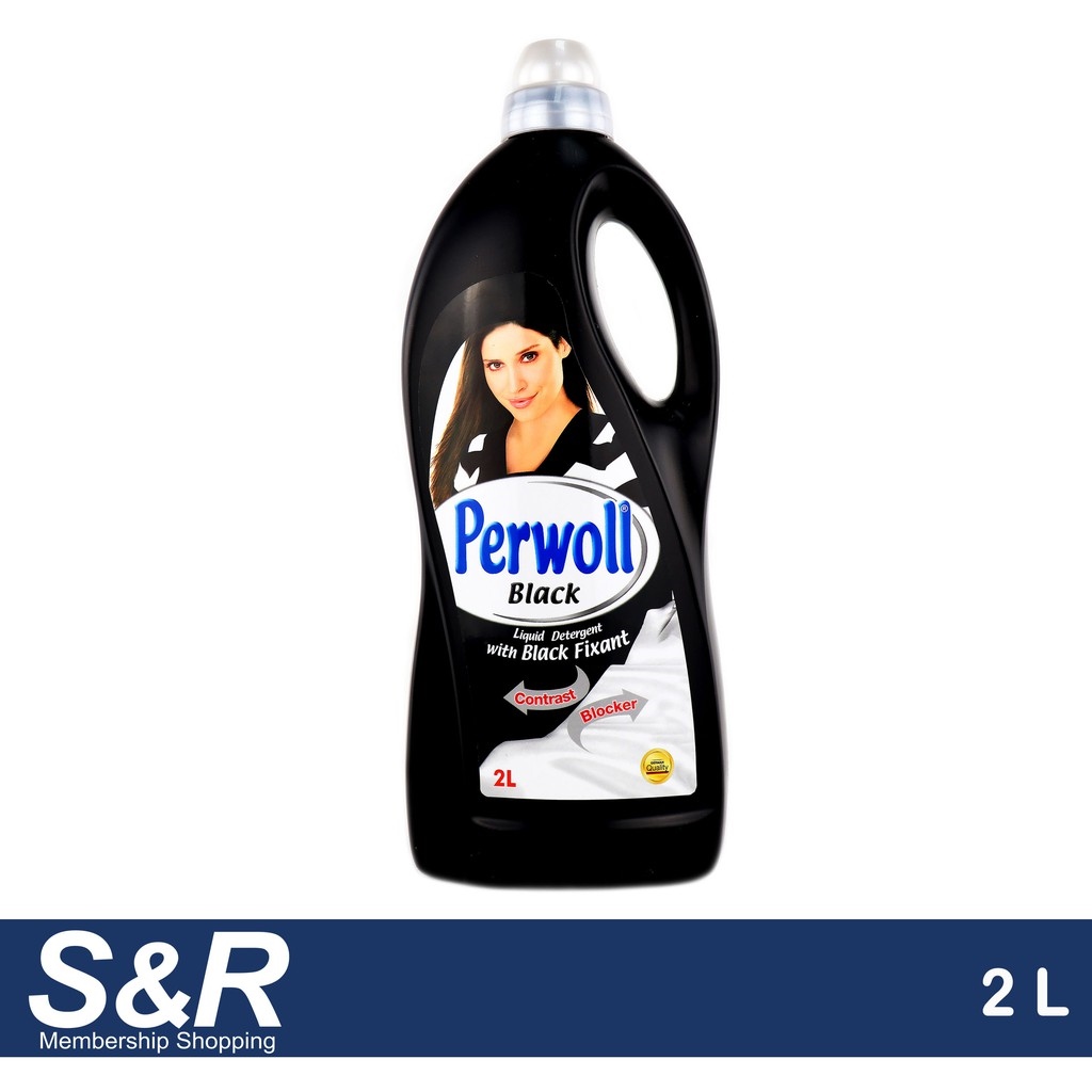 The new 2022 Perwoll Black Liquid Detergent with Black Fixant 2L ...