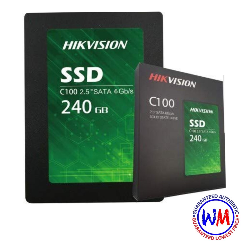 Hikvision HS SSD C100 Solid State Drive 240gb SATA 2. | Lazada PH