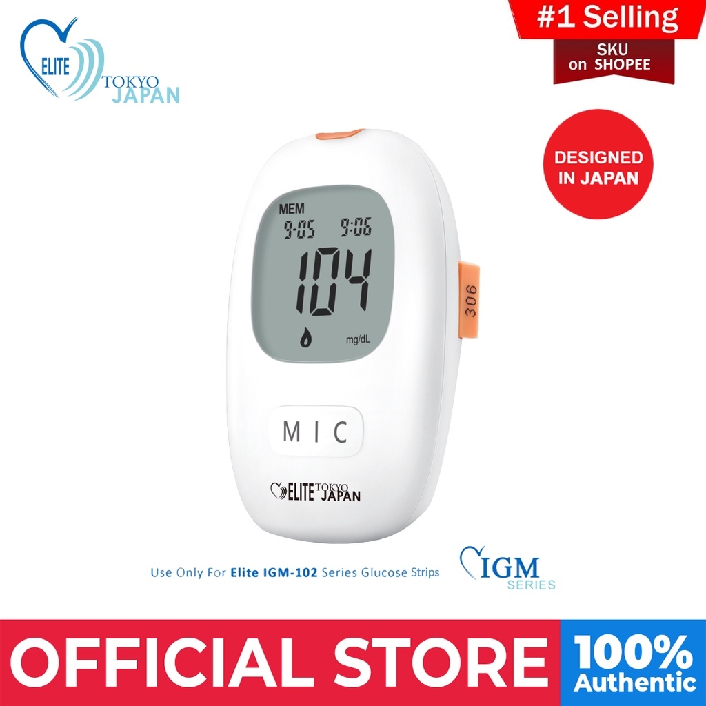 Blood Glucose Glucometer Monitoring System IGM105 (machine only ...
