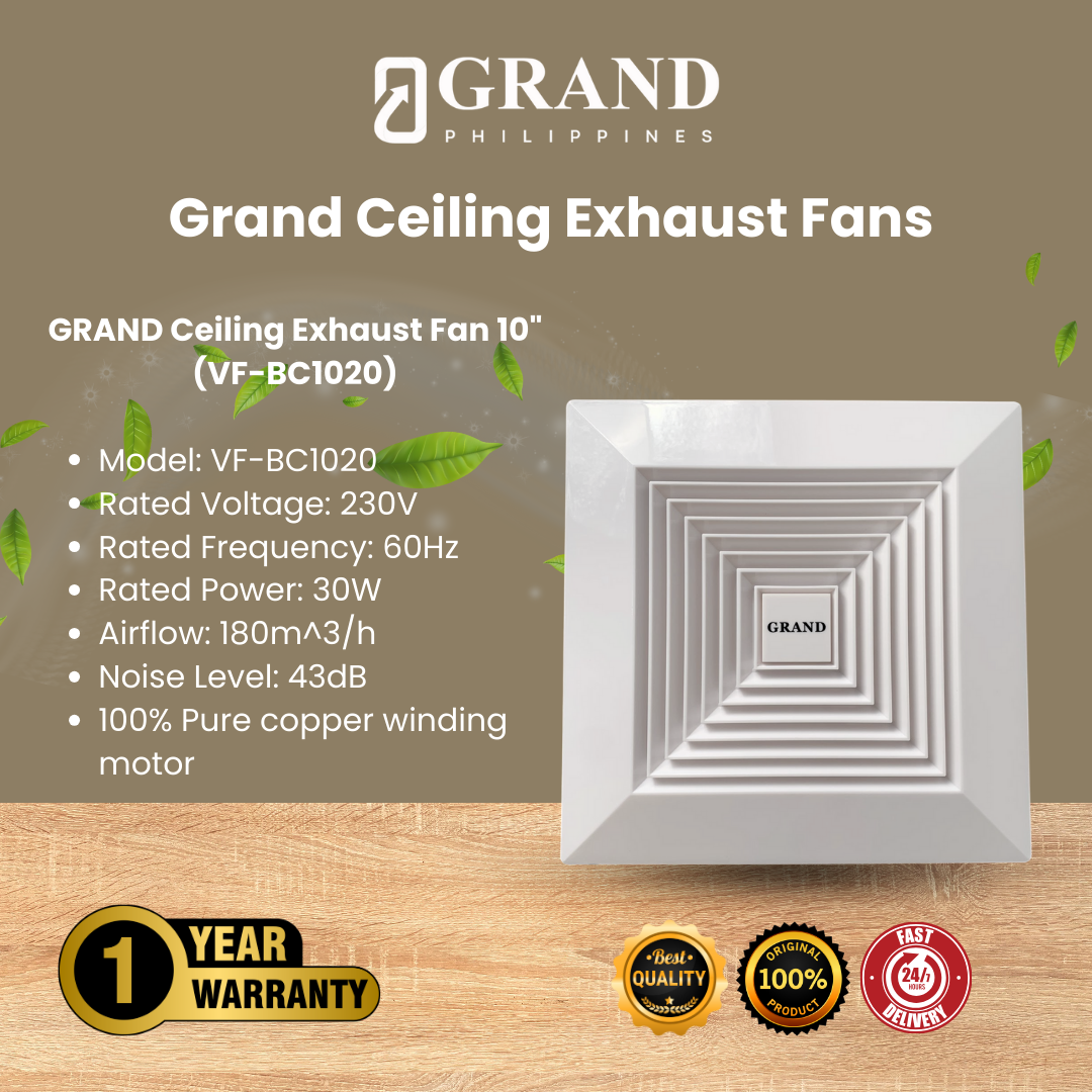 Grand Ceiling Exhaust Fan | Lazada PH