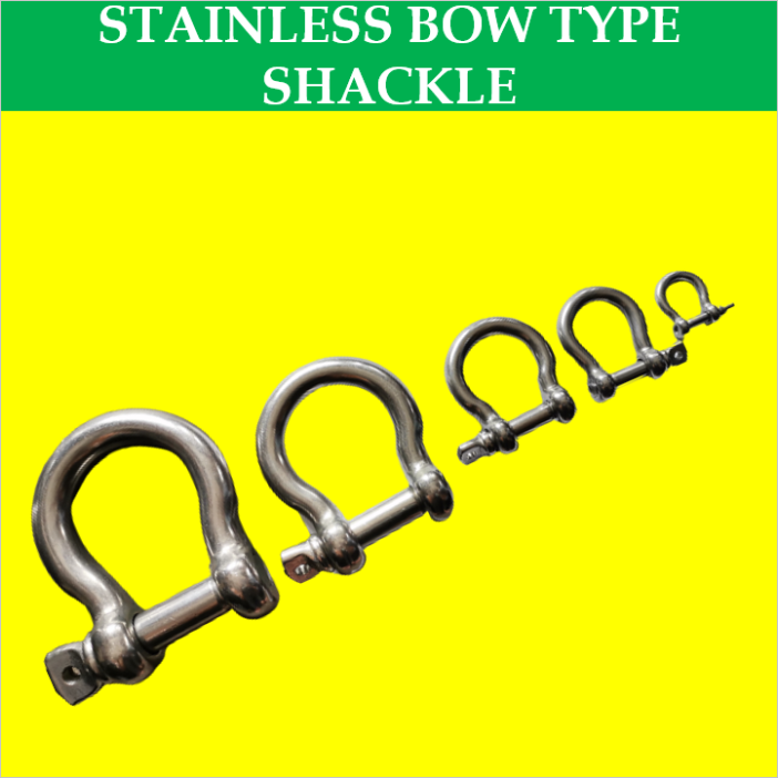 MAGO Stainless Bow Type Shackle and Galvanized D-Type | Lazada
