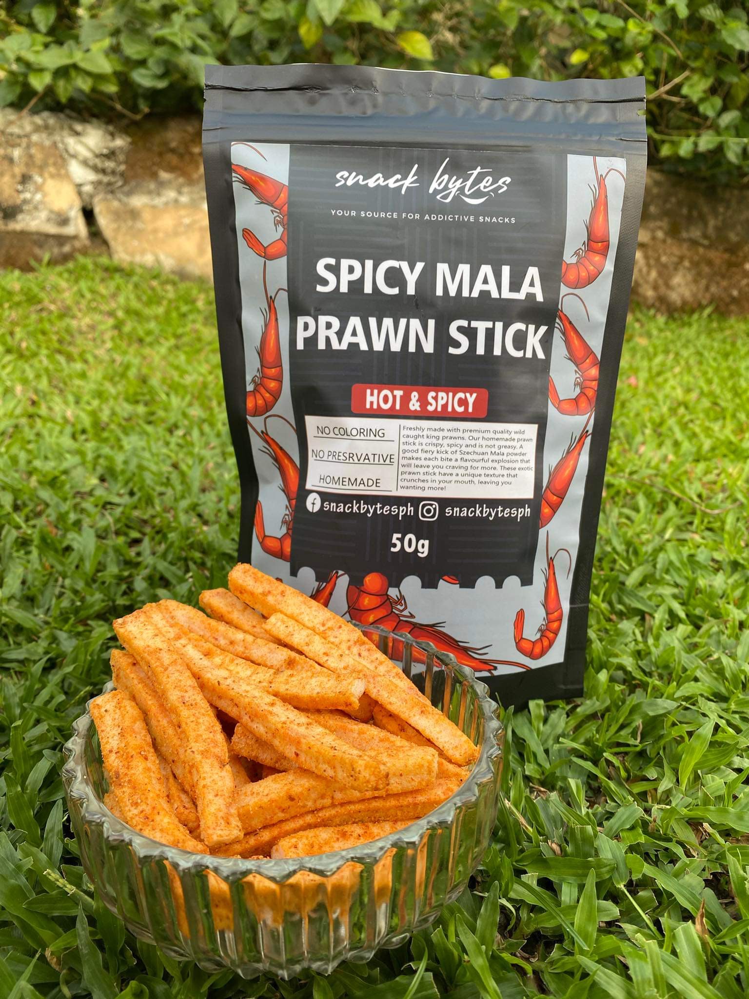 Hot and Spicy Mala Prawn Stick Homemade Super Addictive Snack | Lazada PH