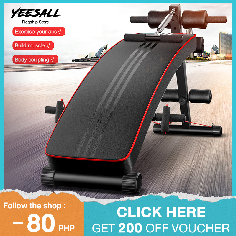 YEESALL Supine Board, Abdominal Muscle Board, Multifunctional Abdominal ...