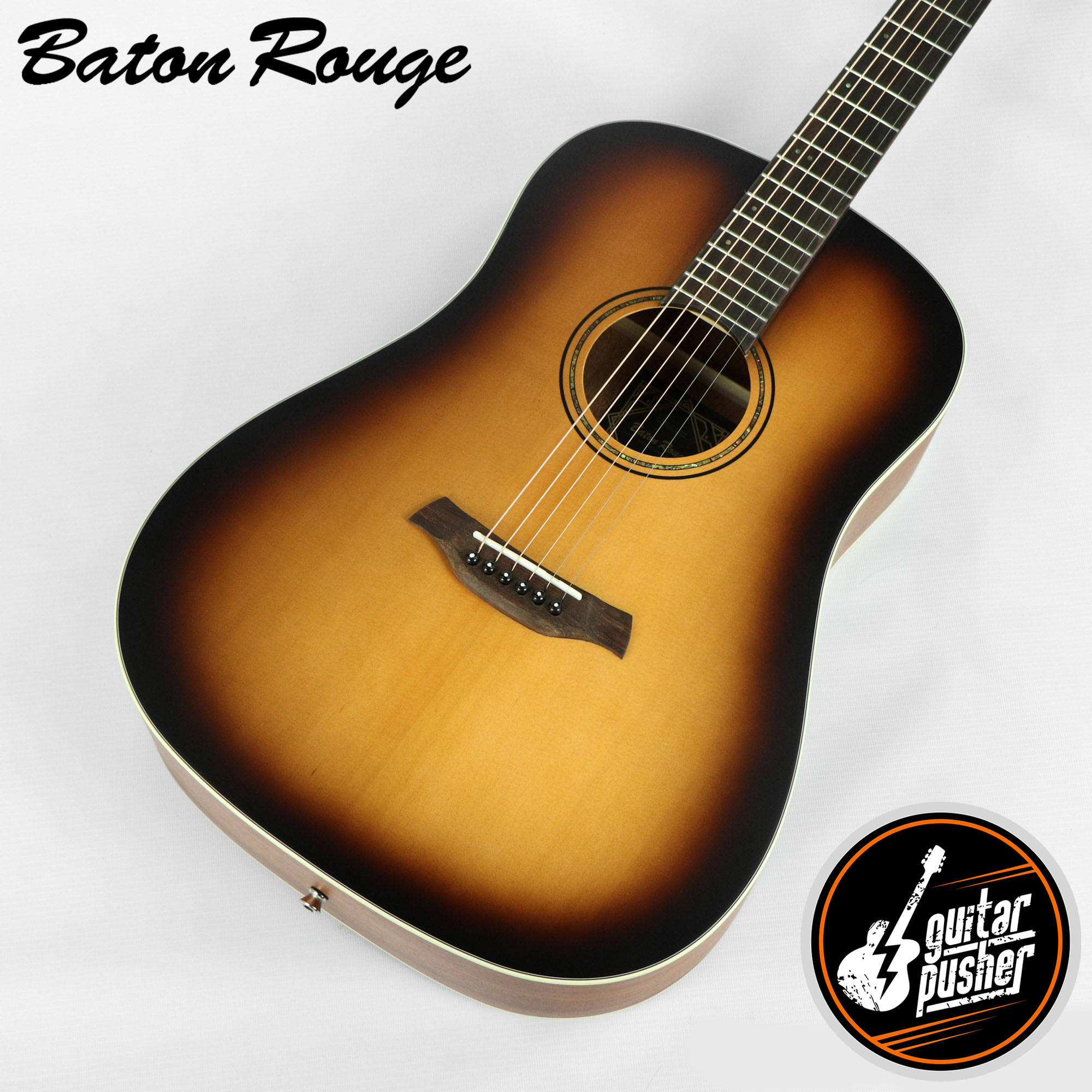Baton Rouge X11S/SD-COB Solid Spruce Top Slope-Shoulder Dreadnought ...
