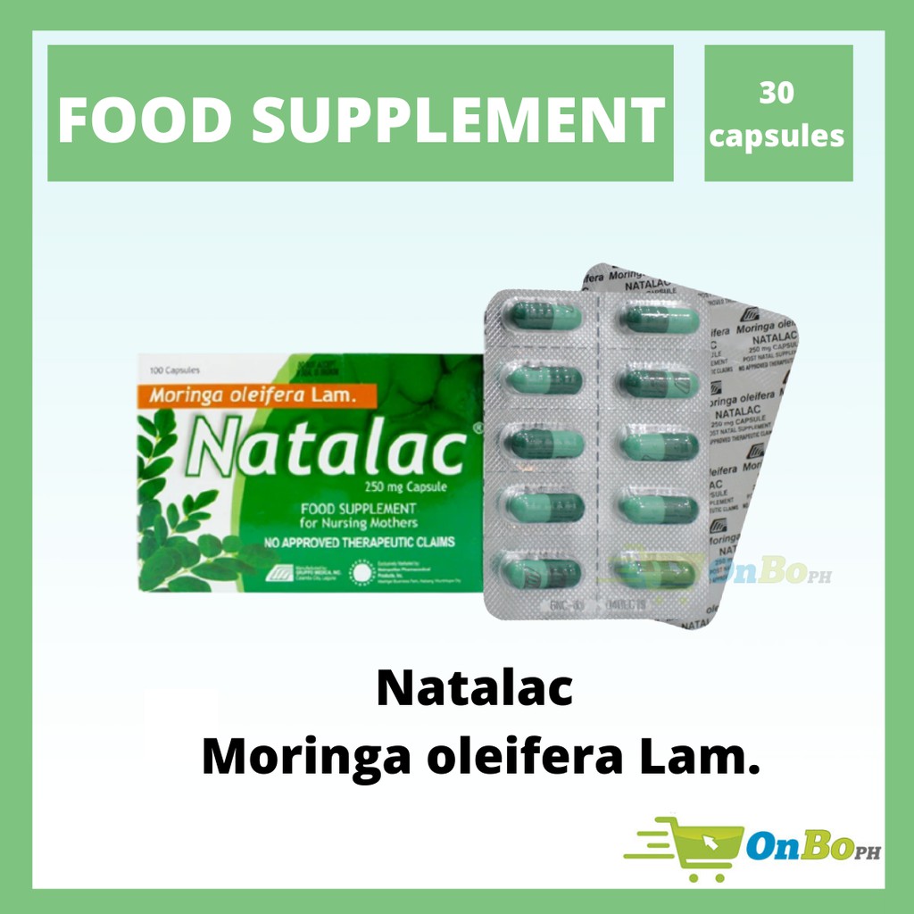 ONBOx Natalac or Pro-Lacta 30caps MALUNGGAY CAPSULE SUPPLEMENT FOR ...