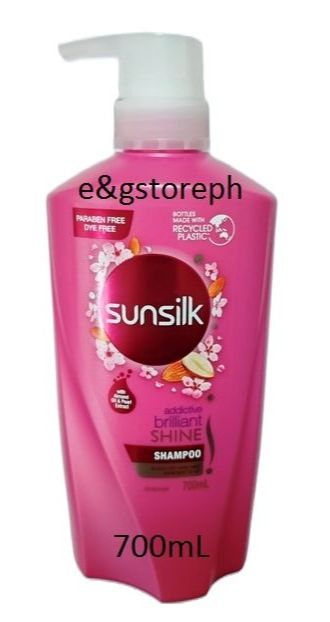 IMPORTED SUNSILK SHAMPOO 700mL sunsilk addictive brilliant SHINE ...
