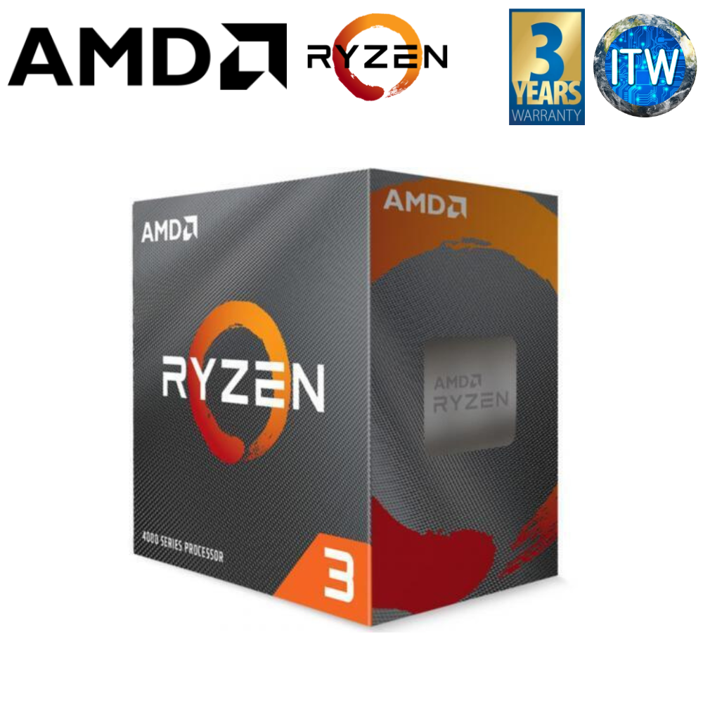 AMD Ryzen 3 4100 4-Cores, 8-Threads Desktop Processor | Lazada PH