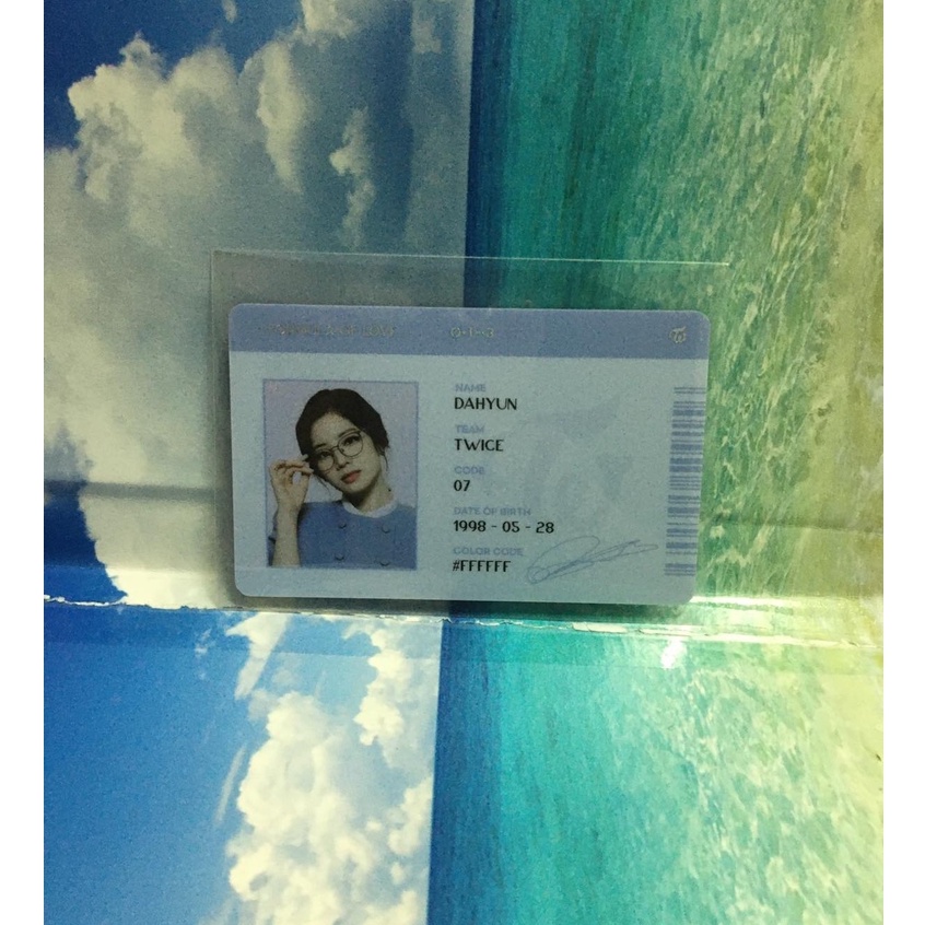 [OFFICIAL/ONHAND] TWICE FORMULA OF LOVE (ID CARD, INDEX, SCRATCH CARD ...