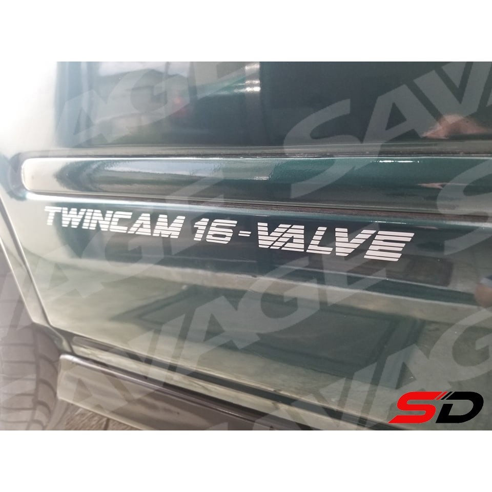 Twin Cam 16 Valve Design Sticker 2pcs | Lazada PH