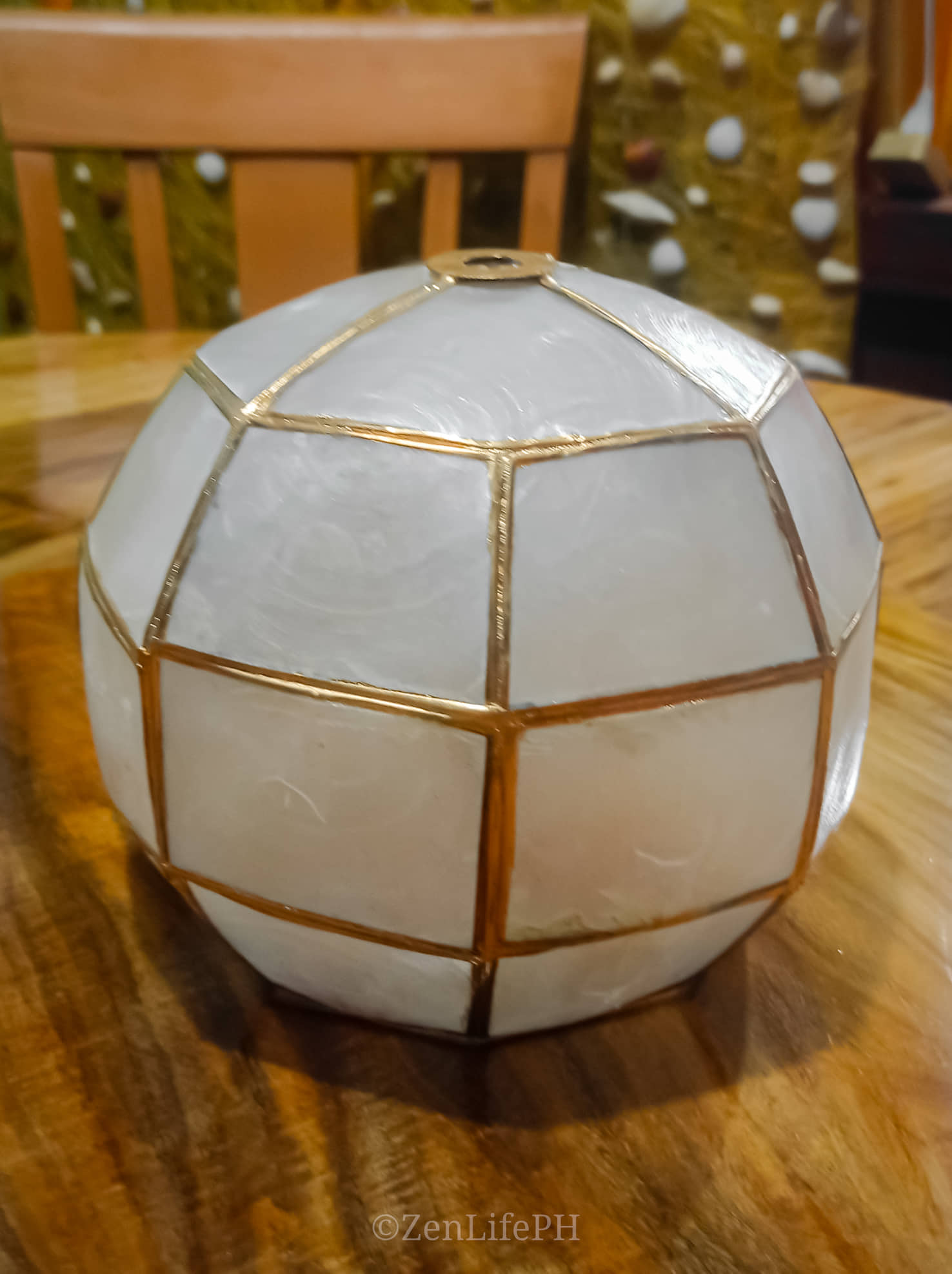 Capiz Ball Only (RAW/No Bulbs and Wirings Set of 10) | Lazada PH