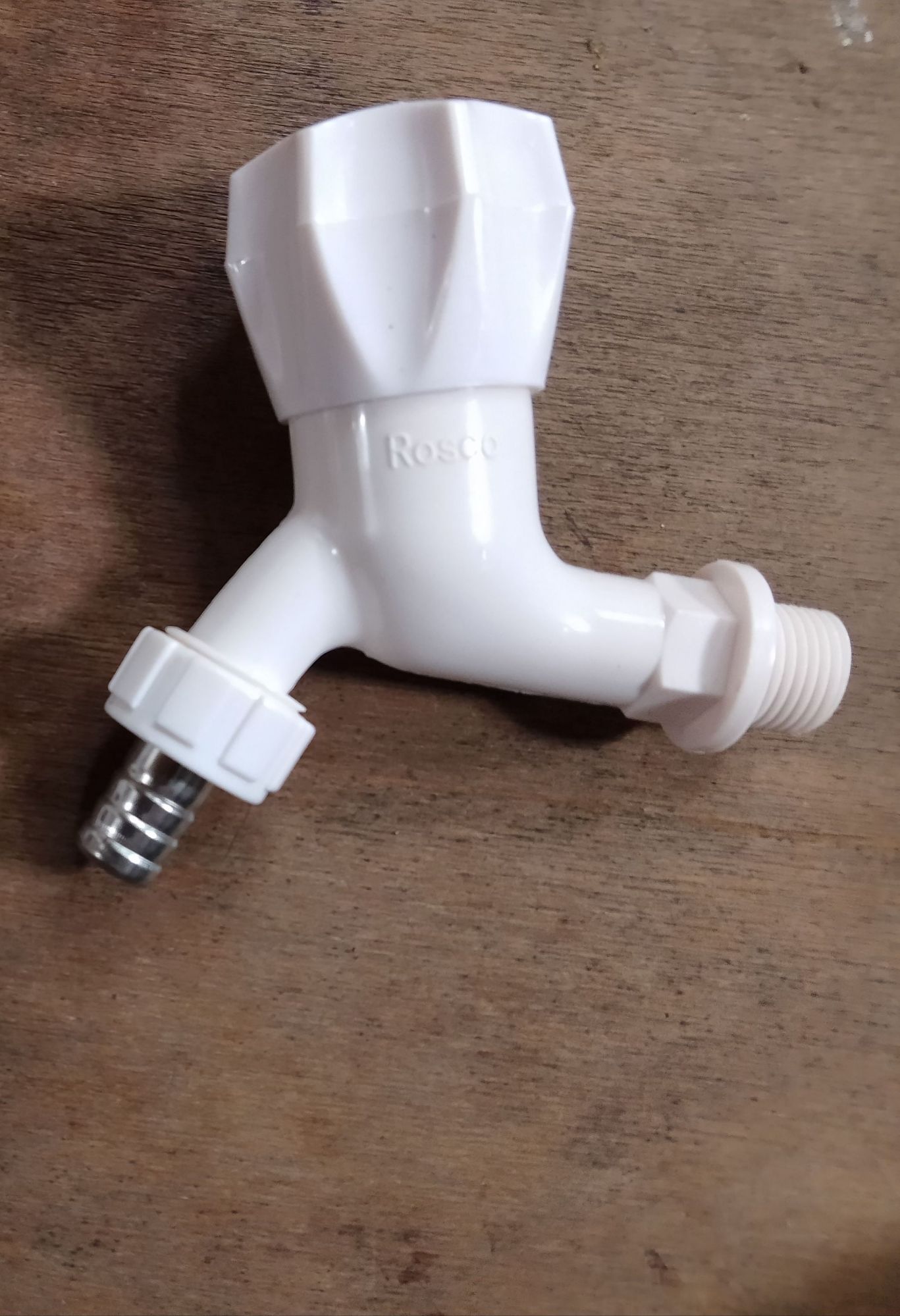 ROSCO OCTAGONAL ABS FAUCET PLAIN, HOSE BIBBS FAUCET PLASTIC SPECIAL ...