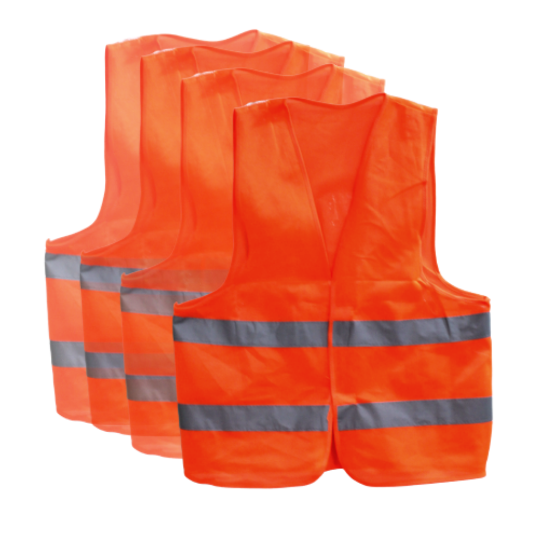 Safety Mesh Vest Reflectorized Construction Supplies Ppe Emergency ...