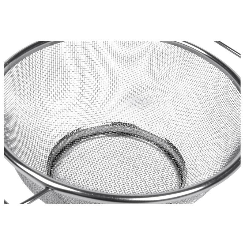 Stainless Steel Fine Mesh Strainer Bowl Drainer Vegetable Sieve ...