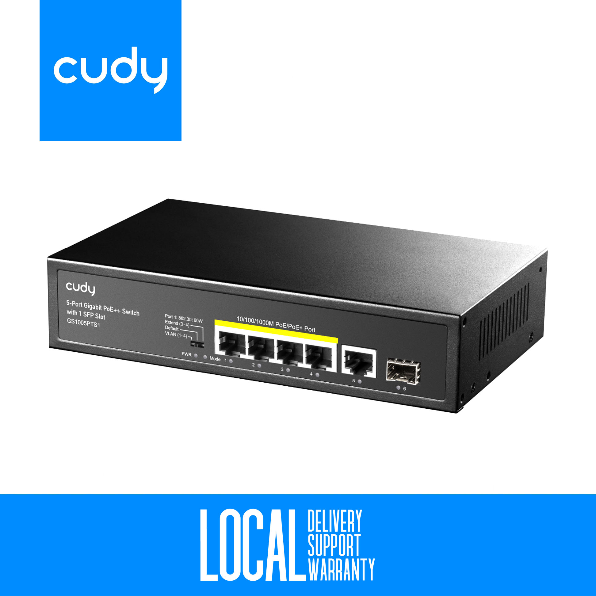 CUDY GS1005-PTS1 Unmanaged Gigabit Switch | Lazada PH