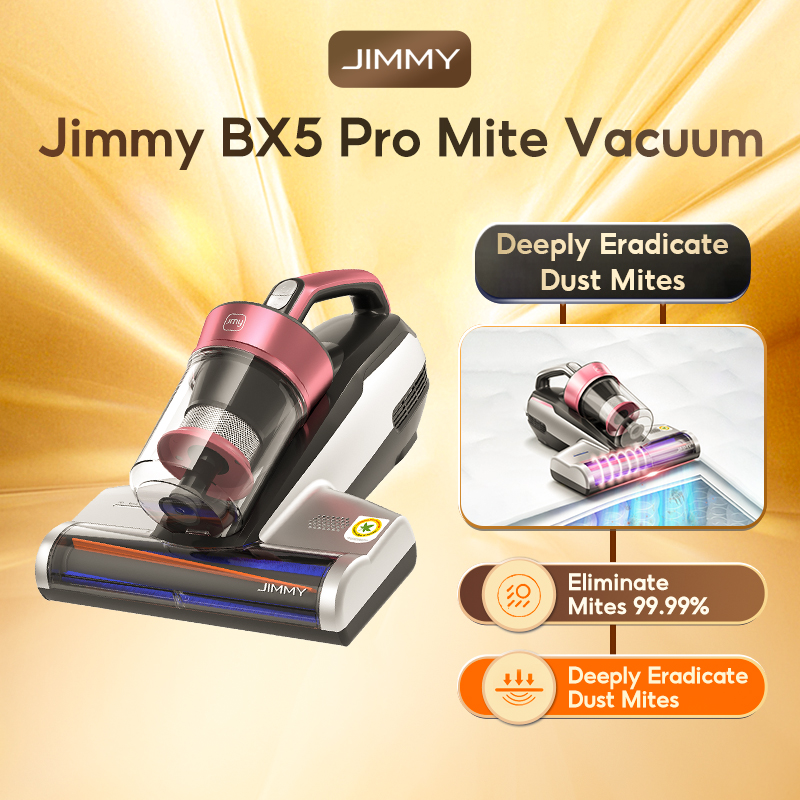 JIMMY BX5 Pro Anti-Mite Vacuum Cleaner 16kpa Professional Grade Dust ...