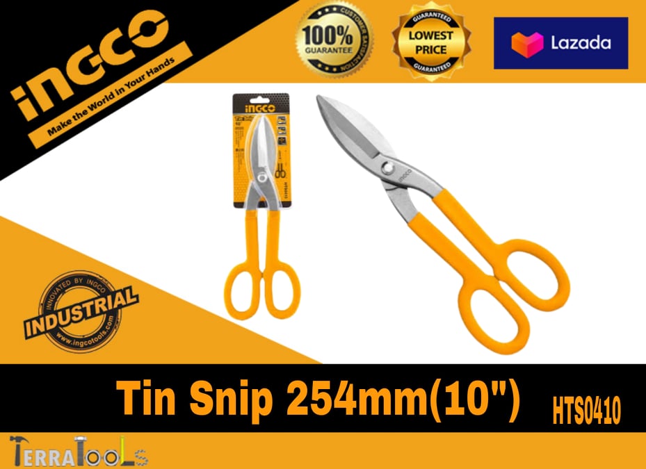 INGCO Tin Snip 10- HTS0410 | Lazada PH