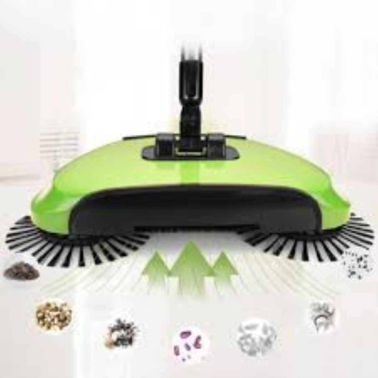 Fully Automatic Hand Push Sweeper Mop Sweep Broom Dustpan Combination ...