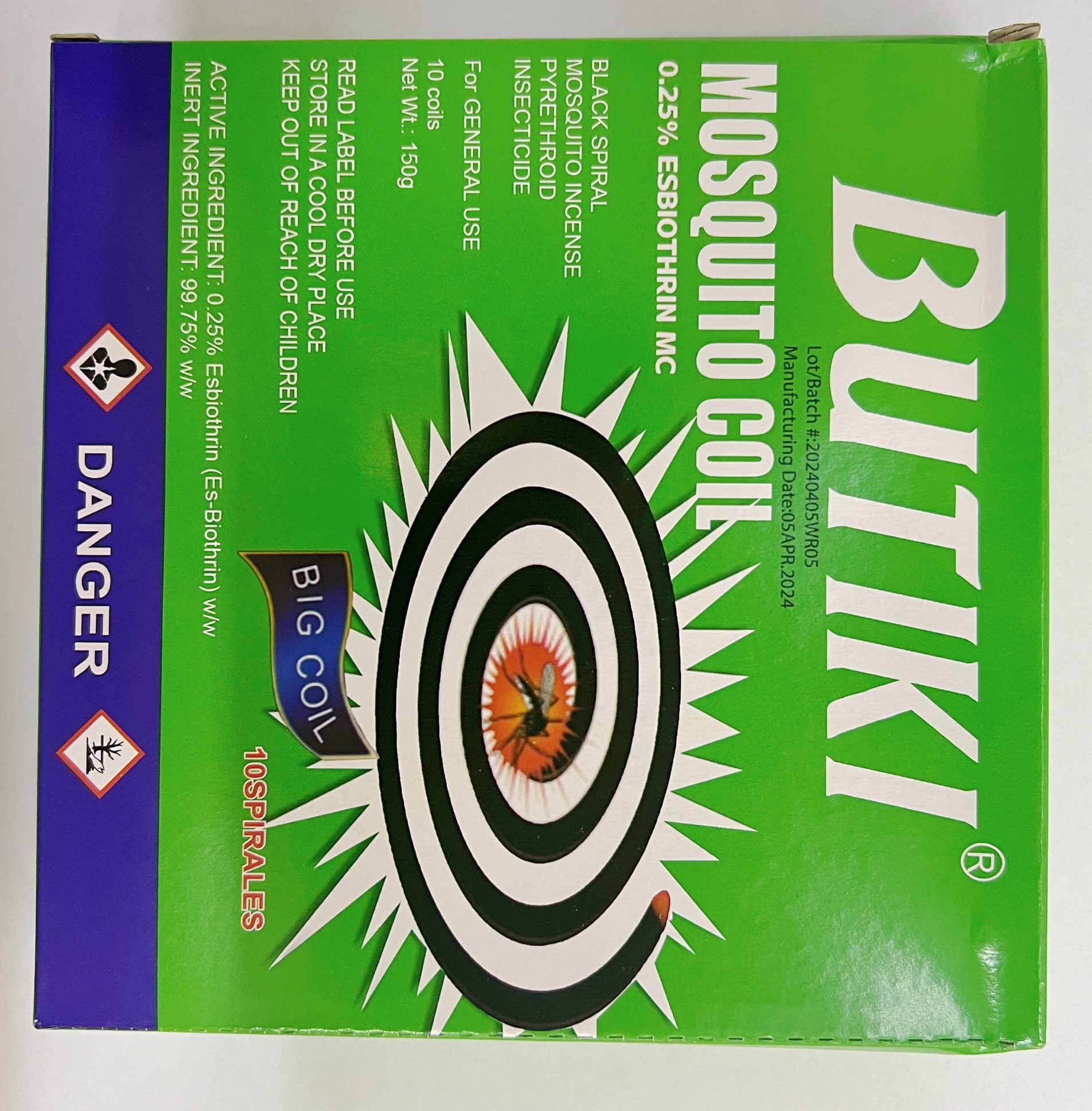 MOSQUITO COIL BUTIKI BRAND | Lazada PH
