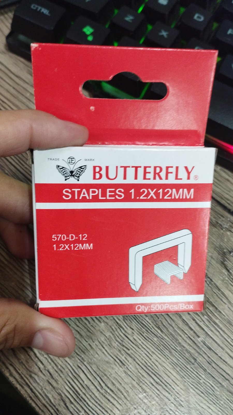 Butterfly Gun Tacker Staple Wire 12mm | Lazada PH