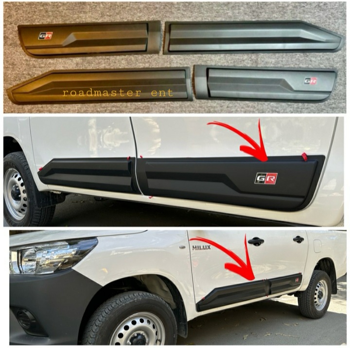 Toyota Hilux Revo Conquest GR Sport 2016 - 2025 GR Body Wide Side ...