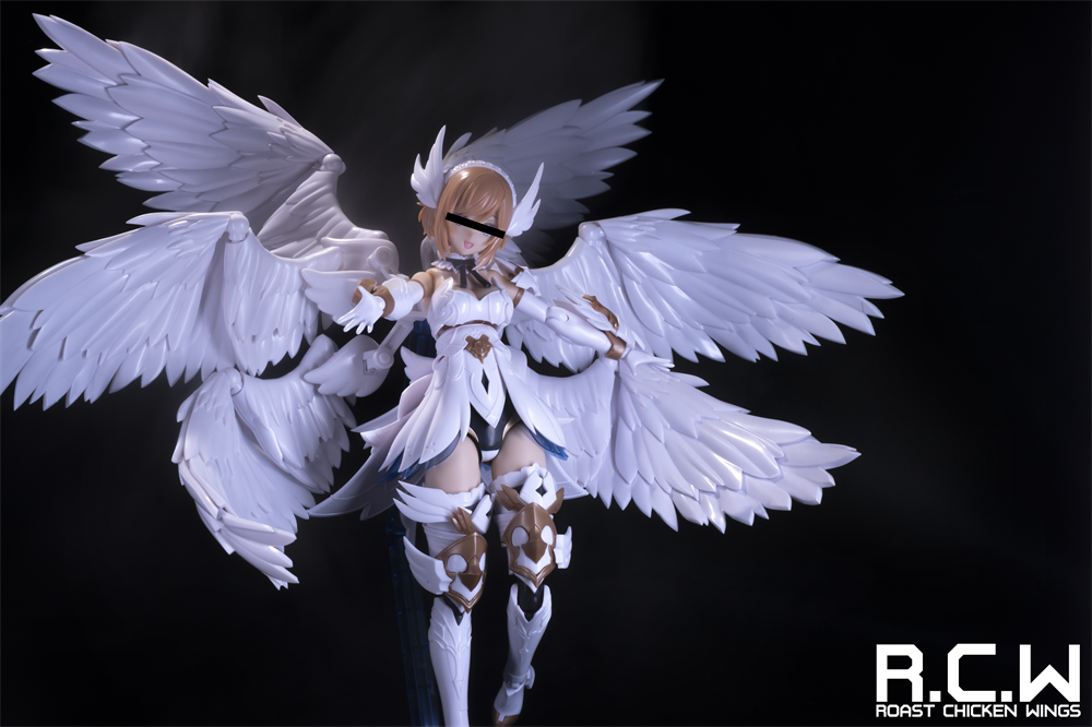 R.C.W. 1/12 Six Wings add on for Mecha Girls / Frame Arms Girl / Megami ...