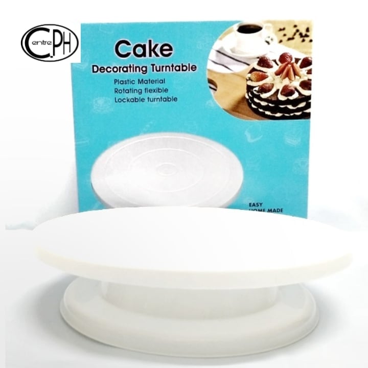 Turntable Plastic Cake Rotator (11' Inches) | Lazada PH
