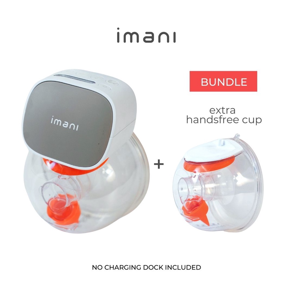 imani i2 Plus (Single) Wearable Breast Pump | upgraded with Essten Cups ...