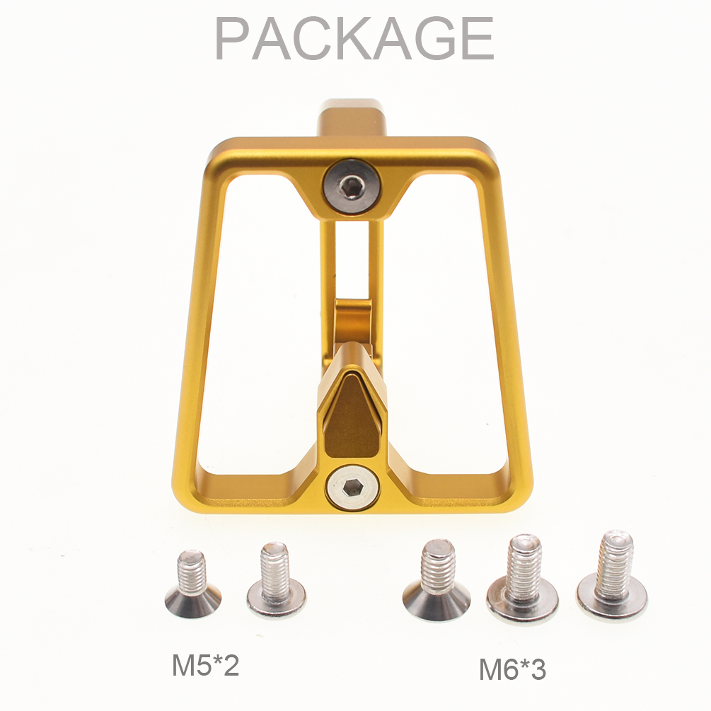 TWTOPSE Folding Bike Front Carrier Block 2 3 Holes For Brompton 3SIXTY PIKE CAMP Dahon Tern JAVA ...