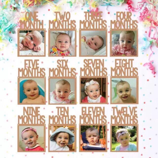 Party Kingdom 12month photo frame | Lazada PH