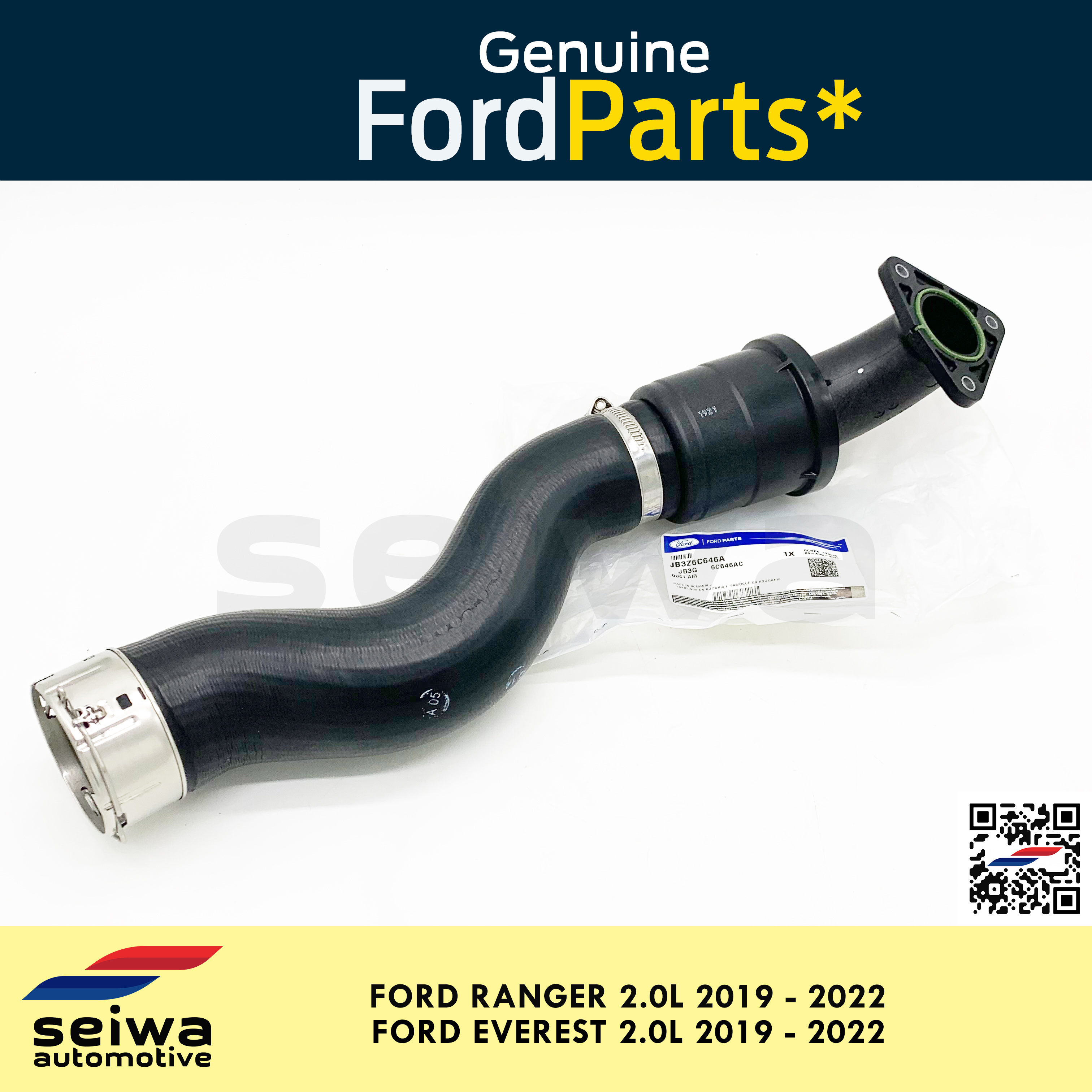 [2019 - 2022 2.0L BI-TURBO] Ford Everest Turbo Duct - [2019 - 2022 2.0L ...