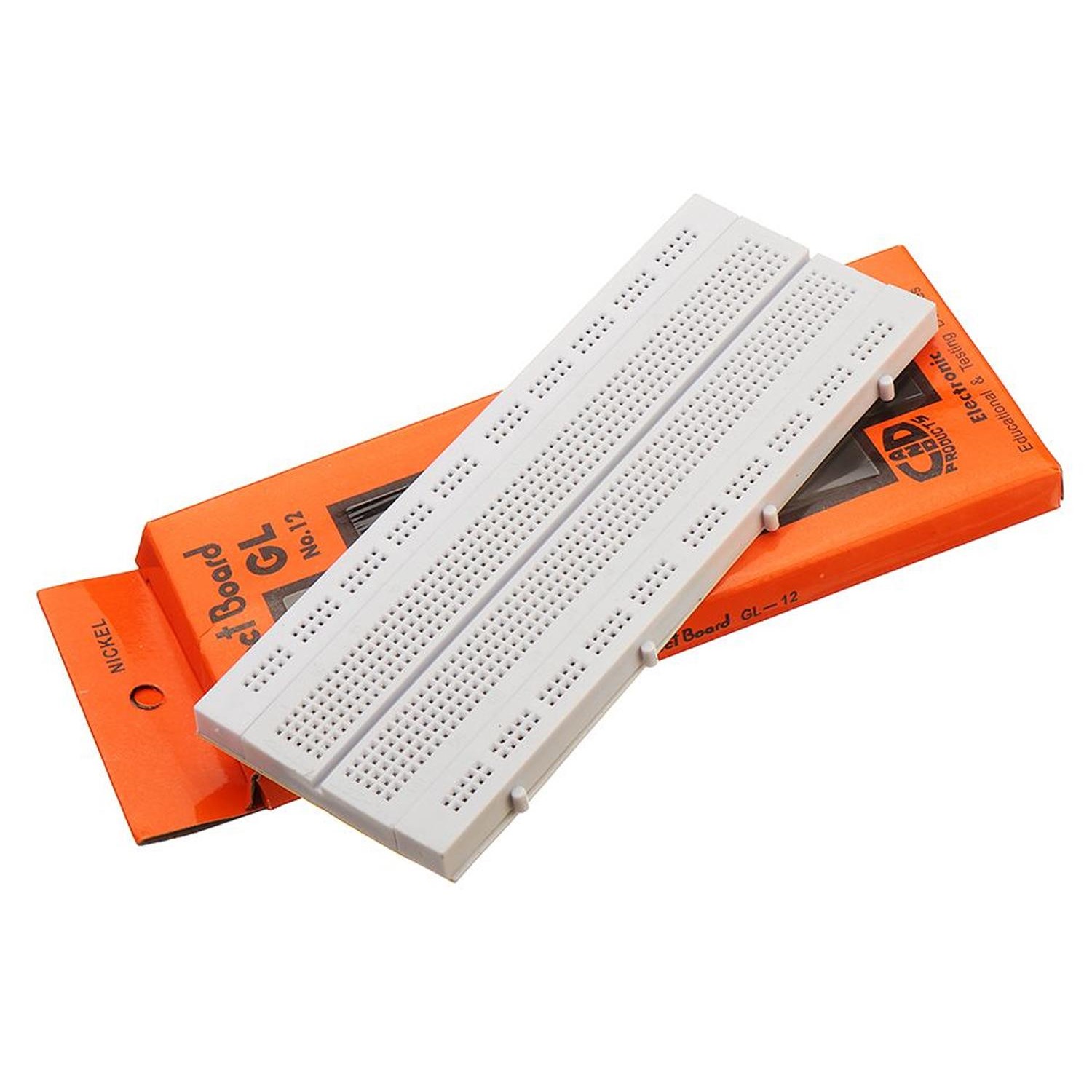 Breadboard Project Board 840 Points Full size Solderless GL12 GL-12 ...