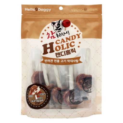 Meat lollipop for dog CANDY HOLIC (Beef, Duck)-10p | Lazada PH