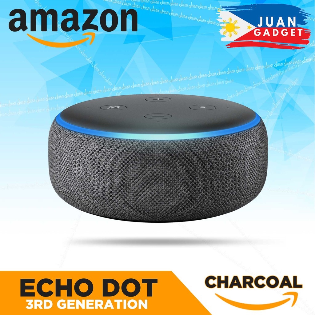 Amazon Echo Dot 3rd Gen Smart speaker with Alexa Voice (Charcoal ...