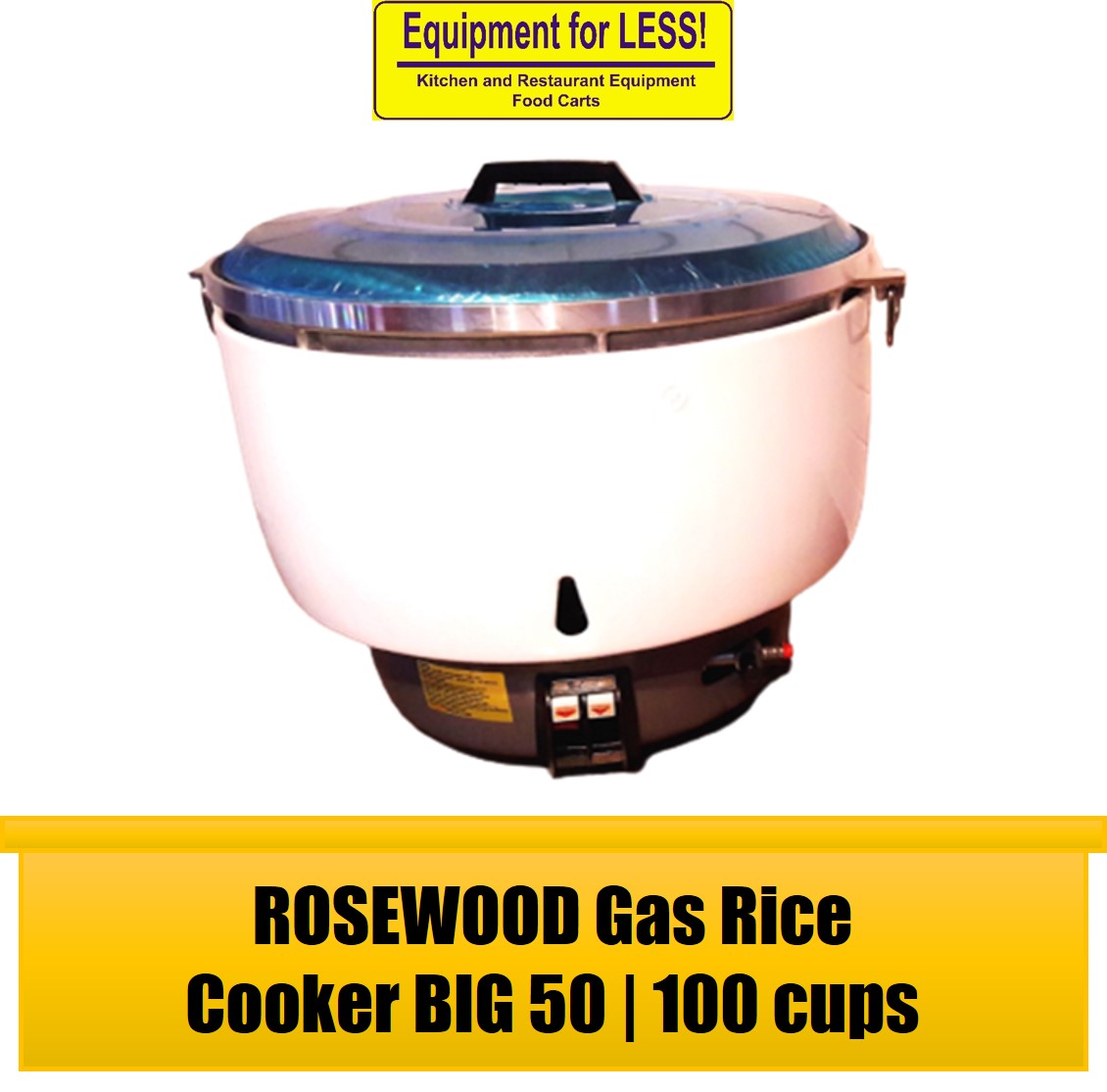 ROSE WOOD Gas Rice Cooker BIG 50 / 100 cups: for commercial use | Lazada PH