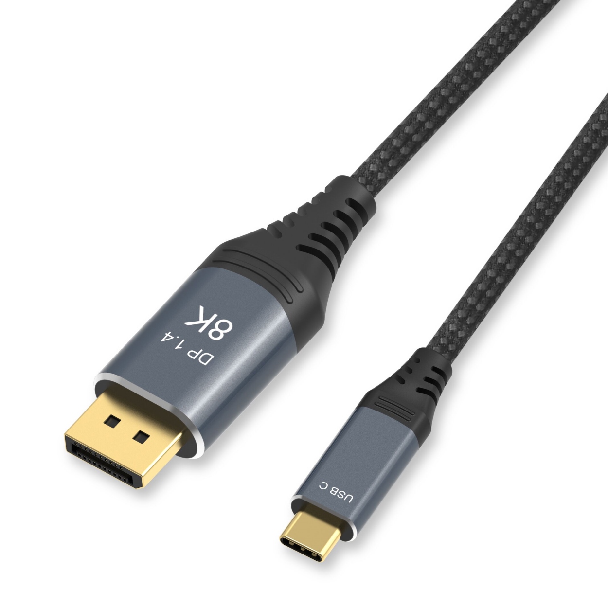 ☂ USB C to DisplayPort Cable 8K 3.1 Display Port 1.4 Thunderbolt 3 DP ...