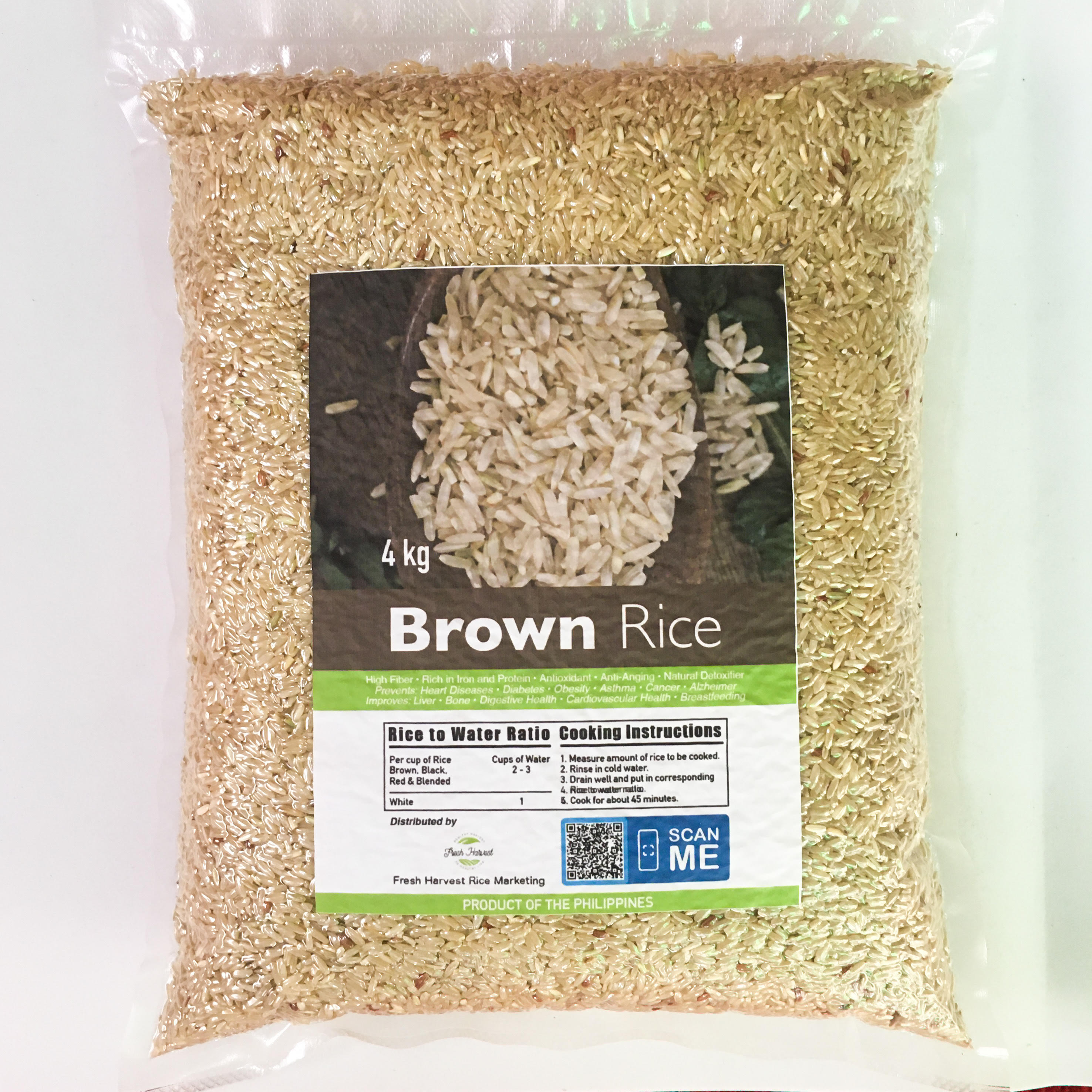 Fresh Harvest Premium Dinurado Brown Rice (4kg) | Lazada PH