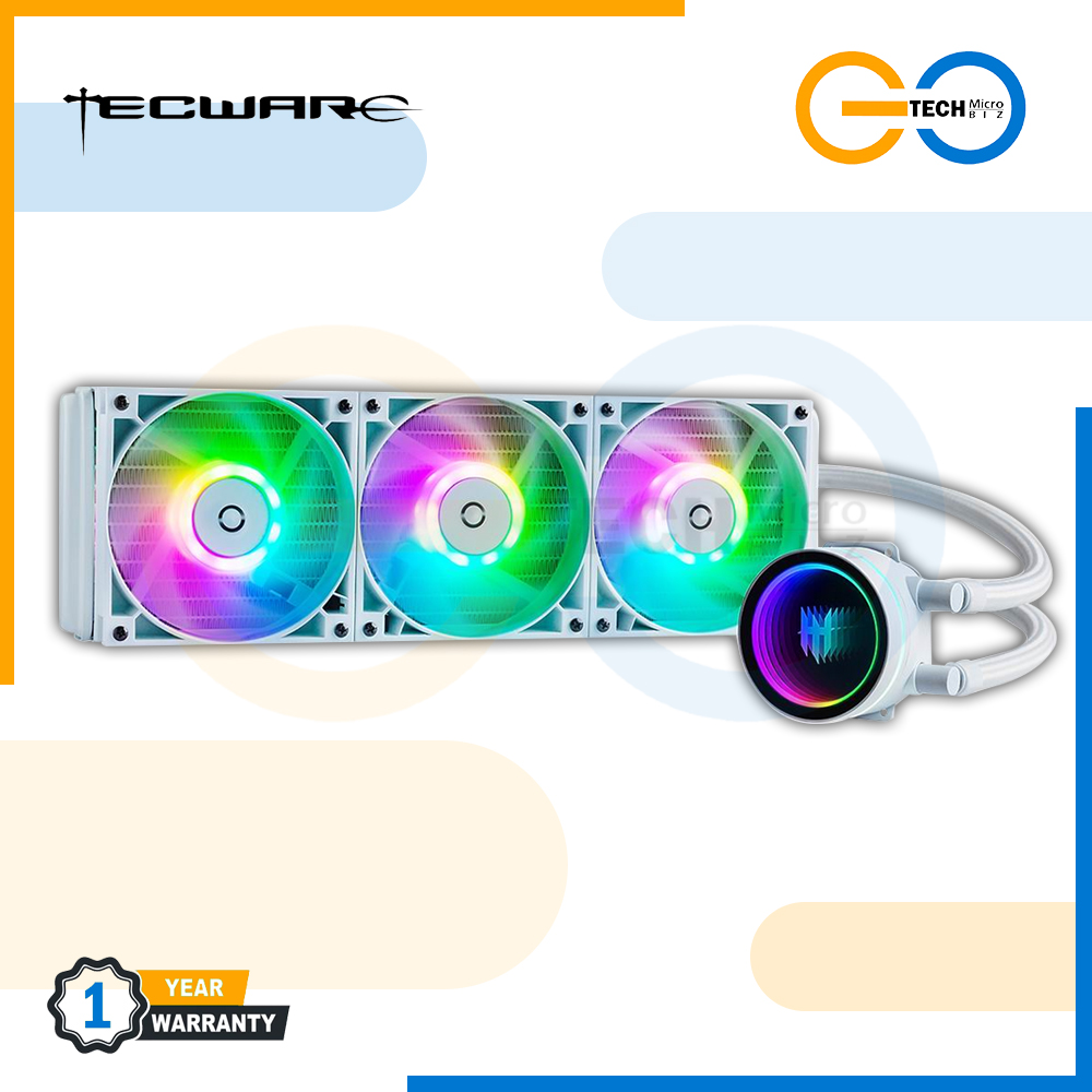 Tecware Mirage 240 / 360 Black White AIO ARGB Liquid Cooler | Lazada PH